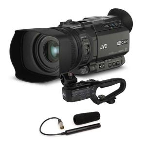 JVC GY-HM170 4KCAM Pro Camcorder 12x Zoom Lens W/JVC Replacement ...