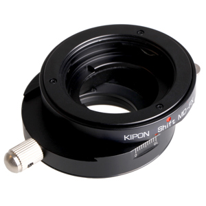 Kipon Shift Lens Mount Adapter For Minolta MD Mount Lens to Fuji X series Camera