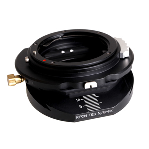Kipon Tilt-Shift Lens Mount Adapter from Nikon G To Fuji X Body