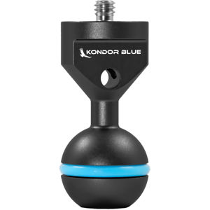 Kondor Blue 1/4"-20 Ball Head for Magic Arms, Black KB-BALLHEAD-14-BK