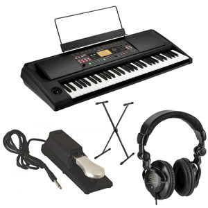 Kork EK-50 Entertainer Keyboard with Stand, Pedal, Headhphones EK50L AK