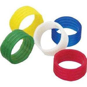 Kramer Electronics Yellow Color Rings for Compression Connectors, 100 ...