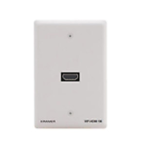 Kramer Electronics WP-H1M HDMI Passive Wall Plate, Gray 85-0023099