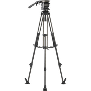 Libec HS-150MC 3-Sec CF Tripod System with H15 Head, BR-2B Spreader, FP-1B Feet HS-150MC