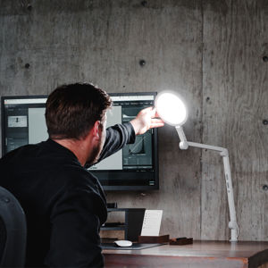 Lume Cube Edge Light 2.0 Bi-Color LED Desk Lamp LC-EDGE2-W - Adorama