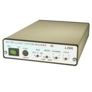 Link Electronics IEC-786 Closed Caption Decoder, Text, F1 & F2 ...