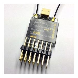 Lemon Rx DSMX Compatible 6-Channel Receiver with Diversity Antenna