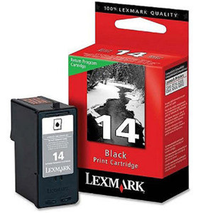 Lexmark No 14 Black Return Program Ink Print Cartridge - Adorama