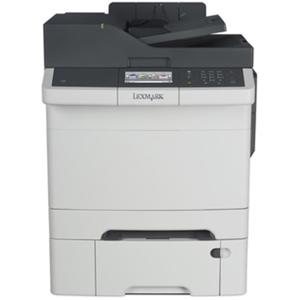 Lexmark CX410dte Multifunction Color Laser Printer, 32ppm, Duplex, 900 ...