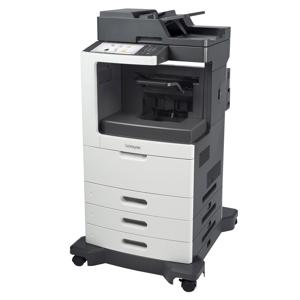 Lexmark MX810dtfe B&W Laser Multifunction Printer, Staple Finisher, 55 ...