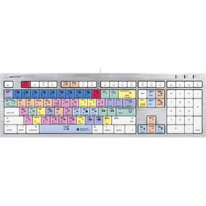 LogicKeyboard ALBA Adobe Premiere Pro CC Mac Wired Keyboard, American ...