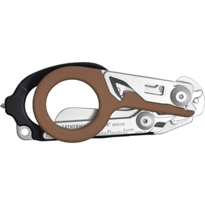 Leatherman Raptor Rescue Shears with Utility Sheath, Tan/Black, Box 833060