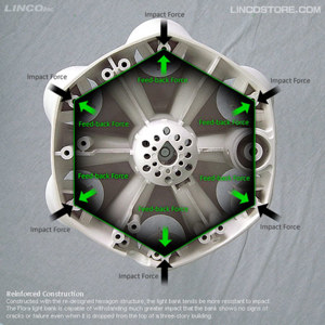 Linco Flora Fluorescent Light Bank PE9030 - Adorama