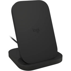 Logitech POWERED Stand 10W Qi Wireless Charging Stand, Graphite 950-000042
