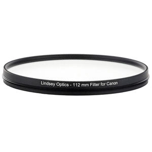 Lindsey Optics 112mm Brilliant Clear Filter for Canon Cine-Servo 17-120 ...