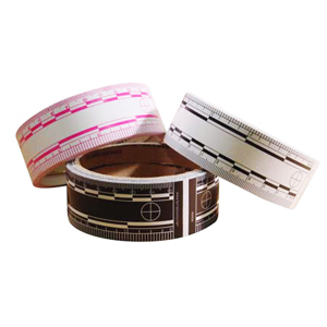 Lynn Peavey Adhesive 6" Ruler, 50/Roll, Gray - Adorama