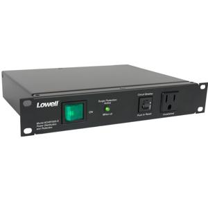 Lowell Manufacturing ACHR-1505-S 1U Rackmount AC Power Panel ACHR-1505-S