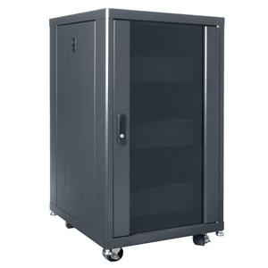 Lowell Manufacturing LCDR-1824 18U Configured Design Rack, 24" Depth ...