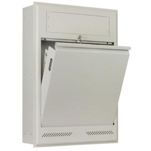 Lowell Manufacturing LTR-420R 4U Tilt-Out Recessed Wall Rack, 24x35x8 ...