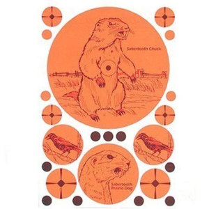 TargDots Lyman Varmint Assorted Shooting Targets, 10 Pack - Adorama