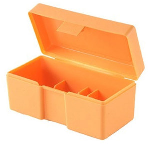 Lyman Storage Box for One Reloading Die, Orange Plastic
