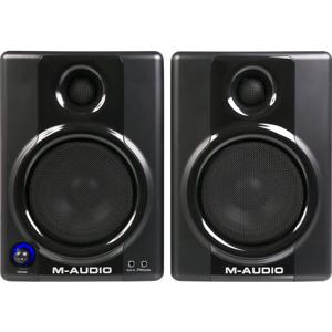 M-Audio AV 40 Active 2-Way Desktop Monitor Speakers, 20 kOhms Balanced ...