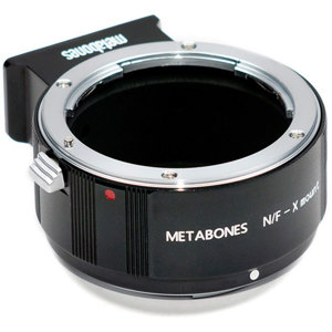 Used Metabones Nikon F Lens to Fujifilm X-Mount Camera T Adapter, Black Matte