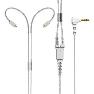 MEE audio M7 Pro MMCX Extended-length Stereo Audio Cable, 72", Clear ...