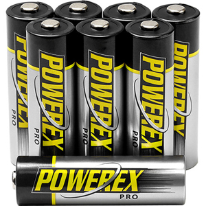 Maha Powerex PRO 2nd Gen AA 1.2V 2700mAh Rechargeable Ni-MH Battery, 8 ...