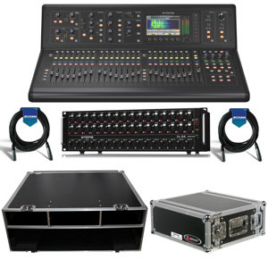 Midas M32 LIVE Digital Console for Live and Studio with Accessory Bundle