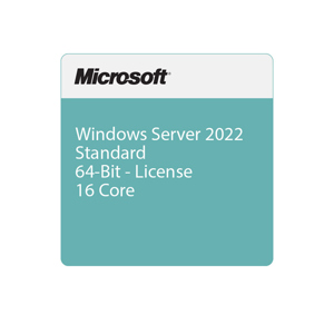 Microsoft Windows Server 2022 Standard 16 Core 64-Bit License, OEM, DVD ...