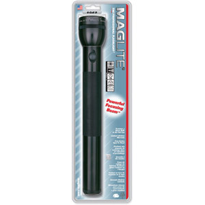 Maglite S4D016 4-Cell D Battery Flashlight, Black S4D016 - Adorama