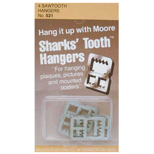 Moore Sharks Tooth Hangers, 4 Pack - Adorama