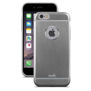 Moshi iGlaze Armour Metallic Case for Apple iPhone 6, Gunmetal Gray