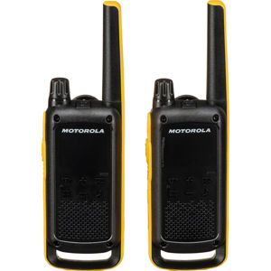 Motorola Talkabout T470 Rechargeable Two-Way Radio, Yellow/Black, 2 ...