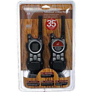 Motorola MR350R Talkabout Walkie Talkie Radio Set - Adorama