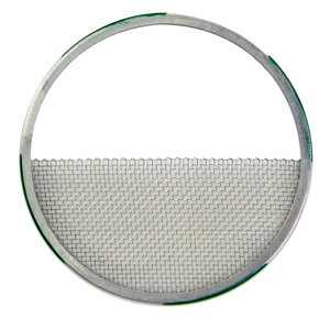 Matthews 19-1/2" Half Single Stainless Steel Wire Diffusion Scrim 445246E