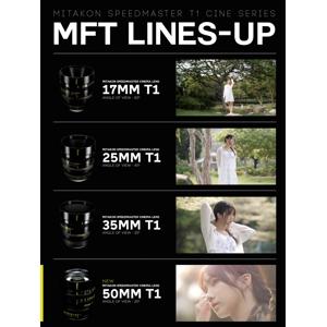 Mitakon Zhongyi Speedmaster Cine 4-Lens Bundle for Micro Four Thirds MTK17253550MT1MFT