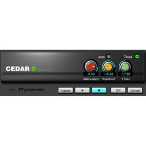 Merging Technologies Cedar Dehiss Software for Pyramix Digital Audio ...