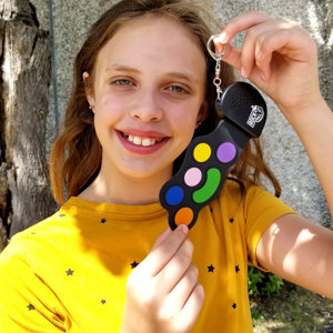 MUKIKIM Rock and Roll It Micro Color Drum with Keychain MUK-CLRDRM-MINI