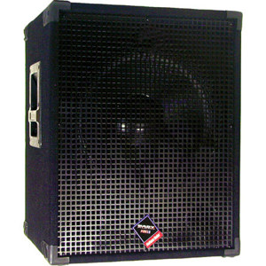 Nady ProPower Series PSW15, 600 Watt, 15" Subwoofer Speaker with 2 ...