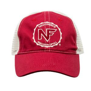 Nightforce Optics Mesh Back, Embroidered Logo Ball Cap, Red - Adorama
