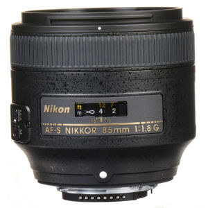 Nikon 85mm f/1.8G AF-S FX NIKKOR Lens 2201 - Adorama