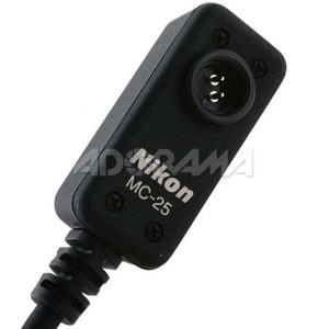 Used Nikon MC-25 Adapter Cord for D300S, D3X, D4, D700 and D800 DSLRs