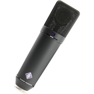 Neumann U87 Multi-Pattern Pressure Gradient Condenser Microphone, Black ...
