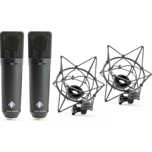 Neumann Stereo Pair Kit, Includes U87 Ai MT Mic, EA 87 MT, Cover, Case ...