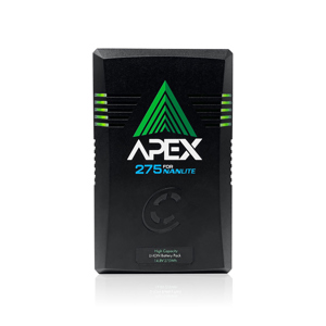 NanLite Core Apex 275 275Wh 14.8V V-Mount Lithium-Ion Battery, 2-Pack ...