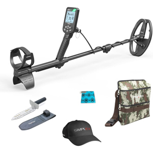 Nokta Simplex LITE Metal Detector Starter Pack with SX24 9.5x6" DD ...