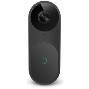 Netvue Belle A.I. 720p 180 Degree Video Doorbell, Black - Adorama