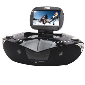 Naxa 7" TFT LCD Display Portable DVD Player with Digital TV Tuner